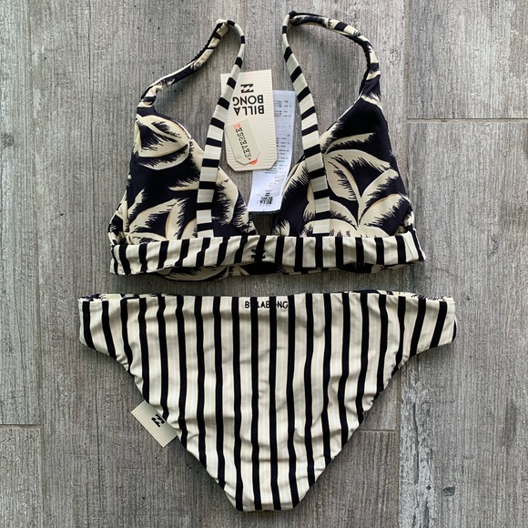 Billabong | Swim | Billabong Palm Side Banded Tri Low Set | Poshmark